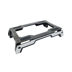 RCMaker 3D Pro Carbon 1/10 - 1/12 Car Stand (Silver)