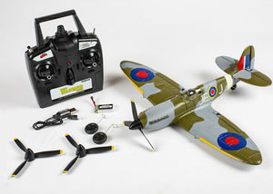 Rage RC Supermarine Spitfire Micro RTF Airplane w/PASS
