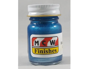 MCW Finishes Bahama Blue Metallic Gloss (15mL)