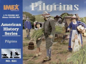 IMEX Models 1/72 Pilgrims Figure Set