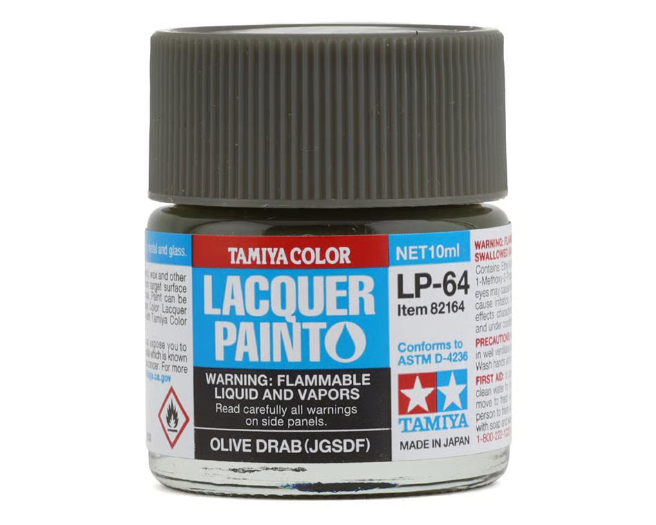 Tamiya Lacquer Paint LP-64 Olive Drab JGSDF (10mL)