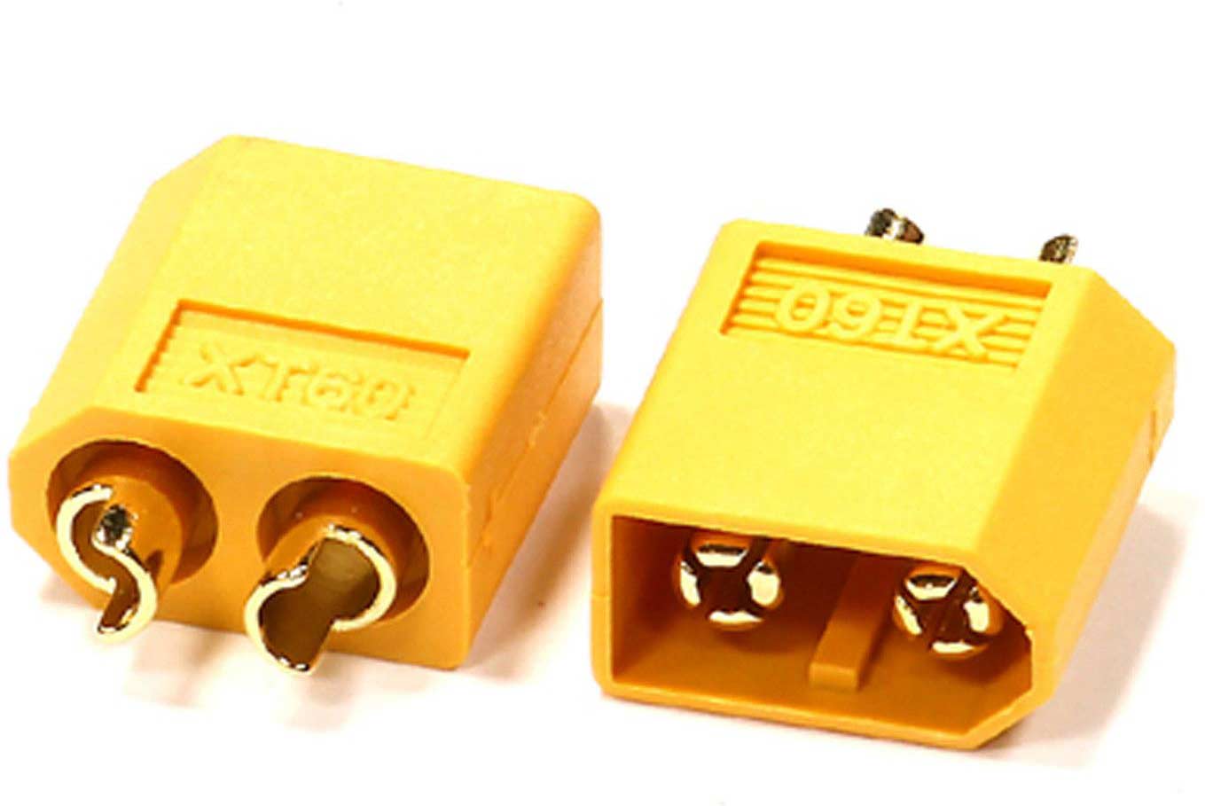 XT60 Connector (2) Male 3.5mm