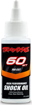 Oil, shock (60 wt, 700 cSt, 60cc) (silicone)