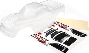Body, Hoss® 4X4 VXL (clear, requires painting)/ window, grille, lights